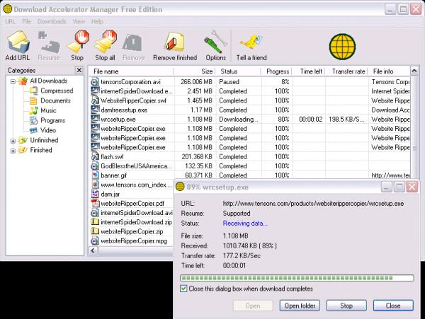 มาเปรียบเทียบ Download Manager แต่ละอันดู | ตกแต่งภาพ | 399254