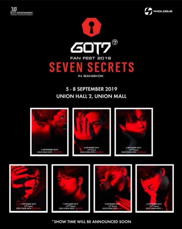 GOT7 Fan Fest 2019 Seven Secrets In Bangkok | ข่าวประชาสัมพันธ์ | 4346552